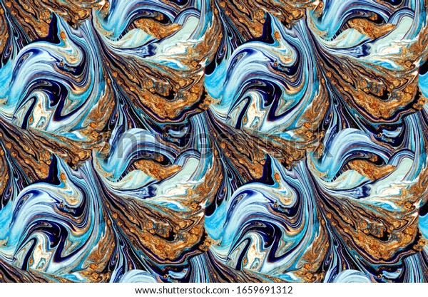 Persian Blue Seamless Pattern Extra Special Stock Photo (Edit Now ...