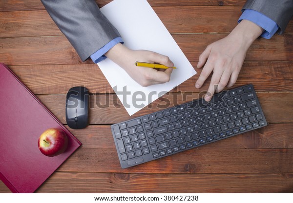 Person Computer Stock Photo (Edit Now) 380427238
