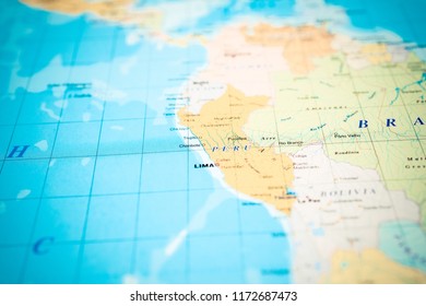 Peru Map Background Stock Photo 1172687473 | Shutterstock