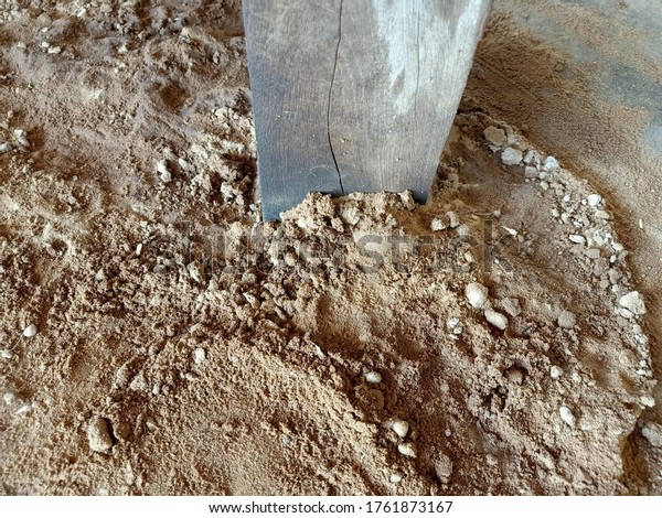 Pervious Soil Around House Pillars Stock Photo 1761873167 | Shutterstock