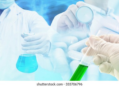 Medical Research Science Lab Pharmaceutical Background Stock Photo ...
