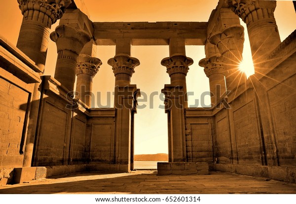 Philae Temple Stock Photo (Edit Now) 652601314