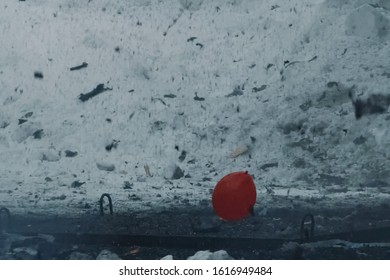 Photo Explosion Industrial Controlled Explosion Imploding Stock Photo ...