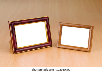 Photo Frames On Table White Background Stock Photo 102522158 | Shutterstock