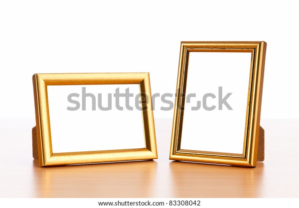 Photo Frames On Table Stock Photo 83308042 | Shutterstock