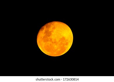 Picture Lunar Eclipse Changing Moons Color Stock Photo 172630814 ...