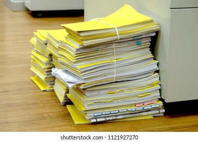 Pile Documents On Desk Stack Stock Photo 483385813 | Shutterstock