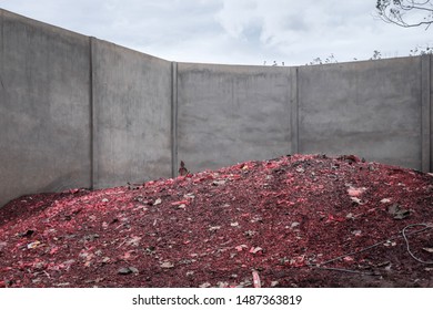 Pile Exploded Firecrackers Garbage Stacked Stock Photo 1487363819 ...