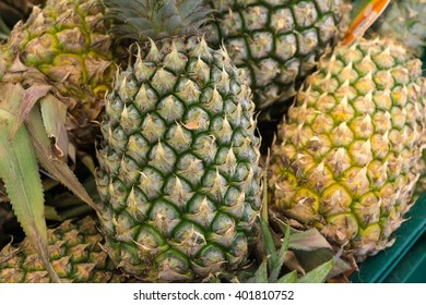 Pile Many Pineapple Background Stock Photo 401810752 | Shutterstock