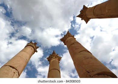 Pillars Jerash Stock Photo 84308503 | Shutterstock