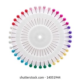 Pin Stack On White Background Stock Photo 14051944 | Shutterstock