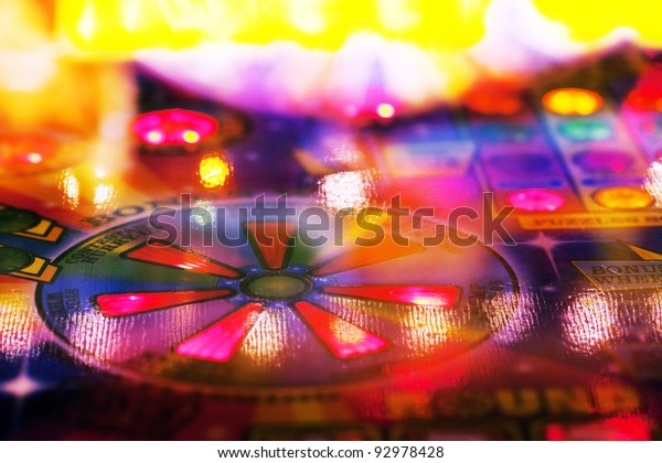 Pinball Background Stock Photo 92978428 | Shutterstock