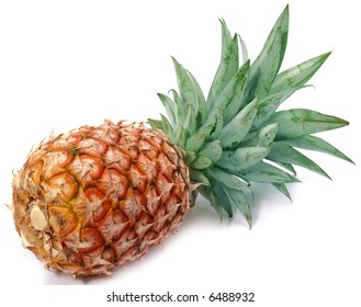 Pineapple Objects On White Background Stock Photo 6488932 | Shutterstock
