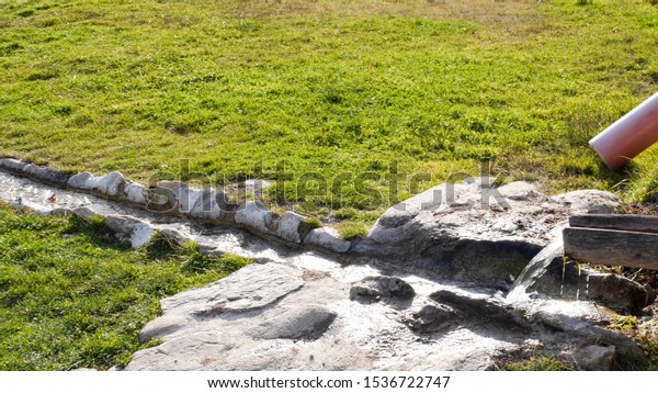 Pipe Source Drinking Water Nature Stock Photo 1536722747 | Shutterstock