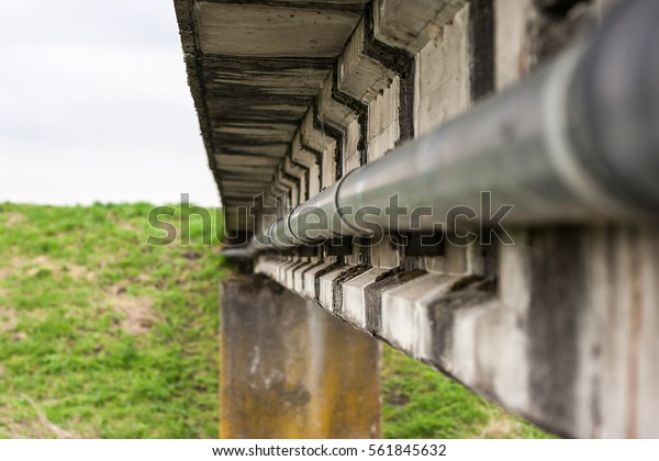Pipe Under Bridge Stock Photo 561845632 | Shutterstock
