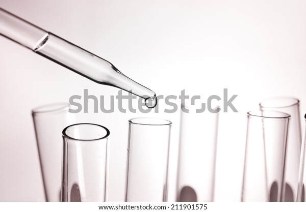 Pipette Dropping Sample Into Test Tube Stock Photo 211901575 | Shutterstock