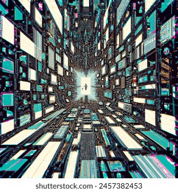 Pixel Art Vector-style Image Fall Down AI-generated image 2457382025 ...