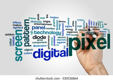 Pixel Word Cloud Concept Stock Photo 530536864 | Shutterstock