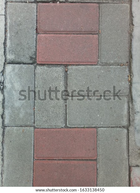 Plain Konblok Combination Red Rectangular Boxes Stock Photo 1633138450 ...