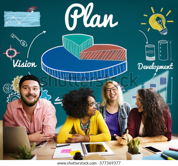 Plan Ideas Development Graph Concept Stock Photo 377369377 | Shutterstock