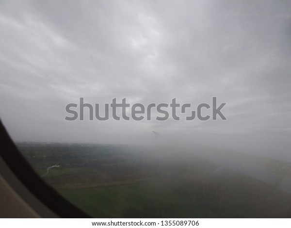 Plane Sky View Stock Photo 1355089706 | Shutterstock