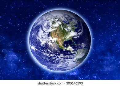 Planet Earth Star Elements This Image 스톡 사진 300146393 | Shutterstock