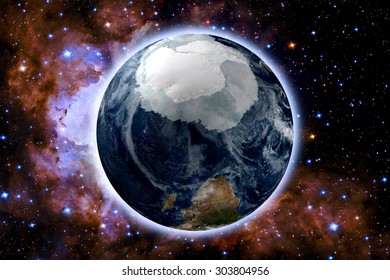 Planet Earth Star Elements This Image Stock Photo (Edit Now) 303804875