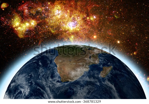 Planet Earth Star Elements This Image Stock Photo 368781329 | Shutterstock
