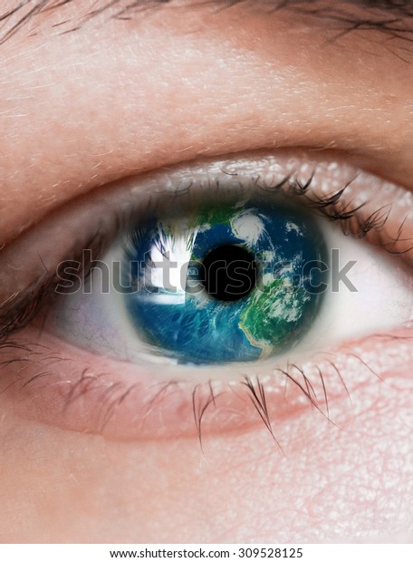 Planet Eye Elements This Image Furnished Stock Photo (Edit Now) 309528125