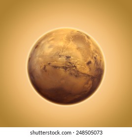 Planet Mars Elements This Image Furnished Stock Photo (Edit Now) 248505073