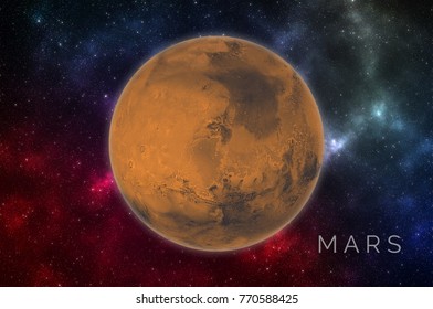Planet Mars Space Elements This Image Stock Photo 770588425 | Shutterstock