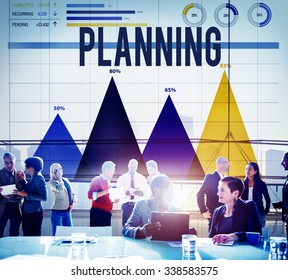 Planning Plan Strategy Direction Idea Objective Stock Photo 338583575 ...
