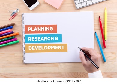 Planning Research Development Concept Stock Photo 593487797 | Shutterstock