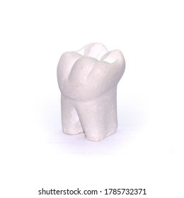 Plaster Model Mandibular Second Molar Tooth Stock Photo 1785732371 ...