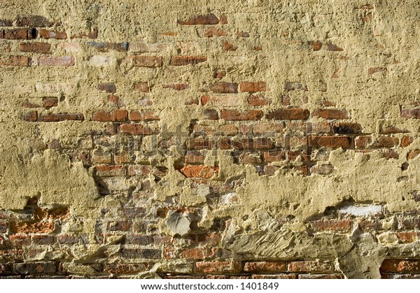 Plaster Over Brick Stock Photo 1401849 | Shutterstock