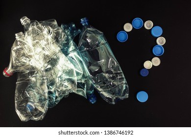 Plastic Bottles Recycling Code Pet 01 Stock Photo (Edit Now) 1386746192