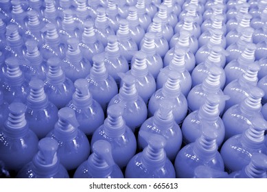 Plastic Bottles Texture Stock Photo 665613 | Shutterstock