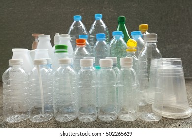 Plastic Bottlesplastic Ware Made Polymer Recycle Stock Photo 502265629 ...