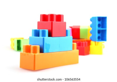 Plastic Building Blocks 3d Rendering Isolated 库存插图 443170474 | Shutterstock