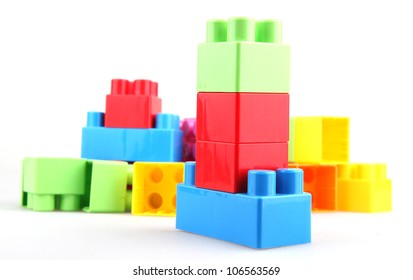 Plastic Building Blocks 3d Rendering Isolated 库存插图 443170474 | Shutterstock