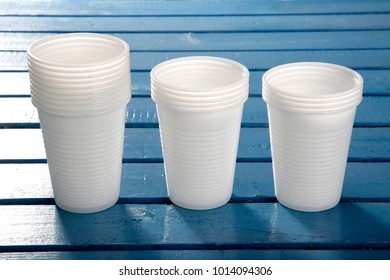 Plastic Cups Packaging Stock Photo (Edit Now) 1014094306