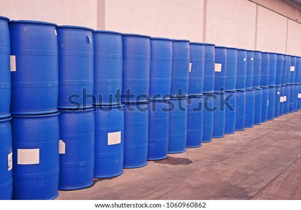 plastic drum, container for liquid solvent