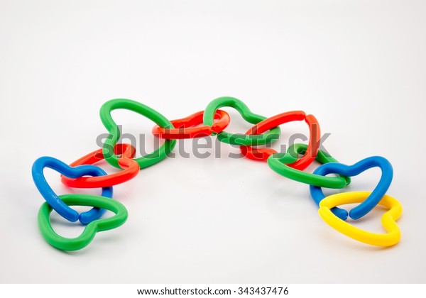 Plastic Heart Shaped Loop Stock Photo 343437476 | Shutterstock