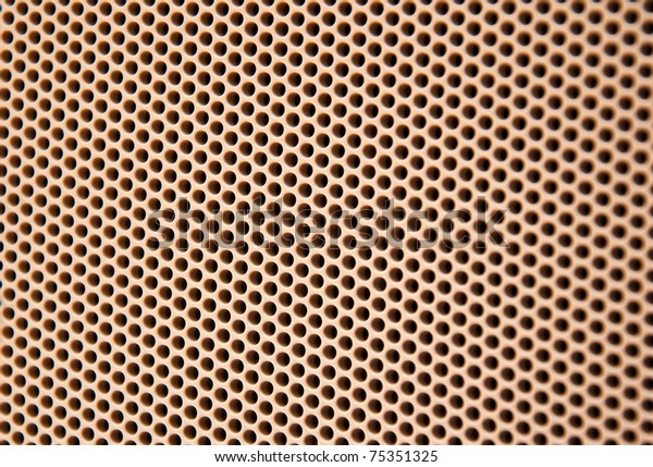 Plastic Mesh Brown Texture Stock Photo (Edit Now) 75351325