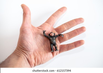 Plastic Monkey Hand Stock Photo 612157394 | Shutterstock
