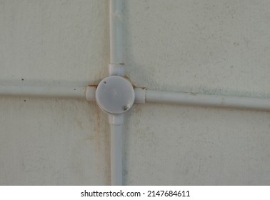 Plastic Pipe Four Angle Side Pipe Stock Photo 2147684611 | Shutterstock