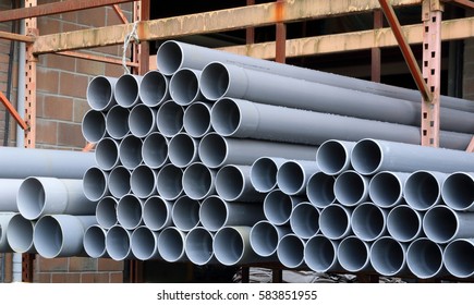 Plastic Pipes Construction Stock Photo 583851955 | Shutterstock