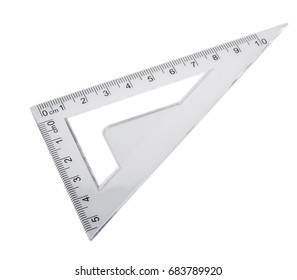 Ruler Triangle Devices School Drawingschool Education Stock Vector ...