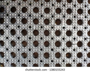 Plastic Sheet Holes Pattern Stock Photo 1380155243 | Shutterstock