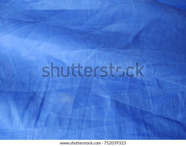 Plastic Sheet Texture Abstract Background Blue Stock Photo 752039323 ...
